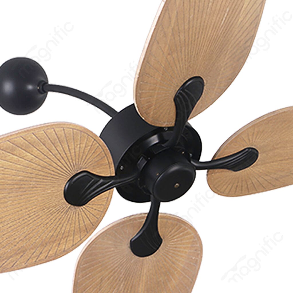Artic Wall - 52" Modern Wall Fan with Remote and Wooden Blades
