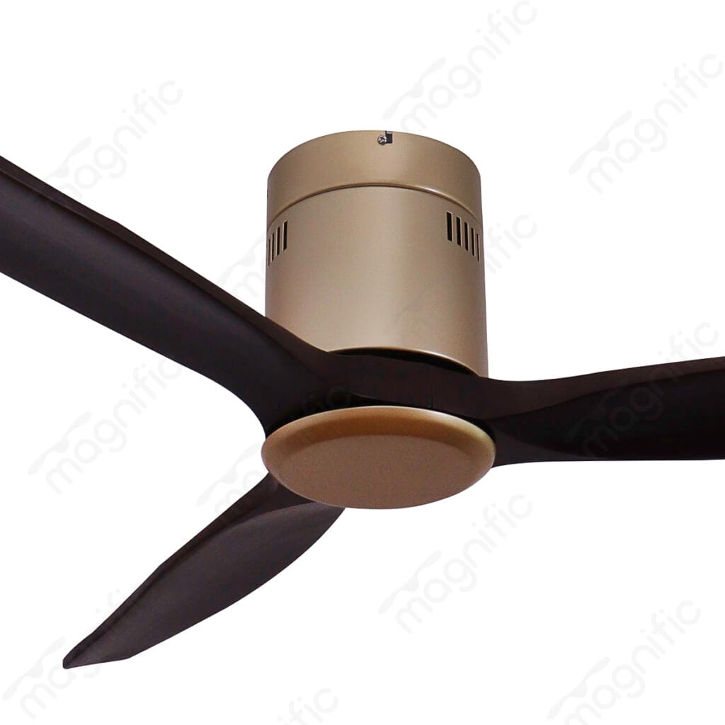 Cosmo - 52" Wooden Hugger Fan for Low Ceilings