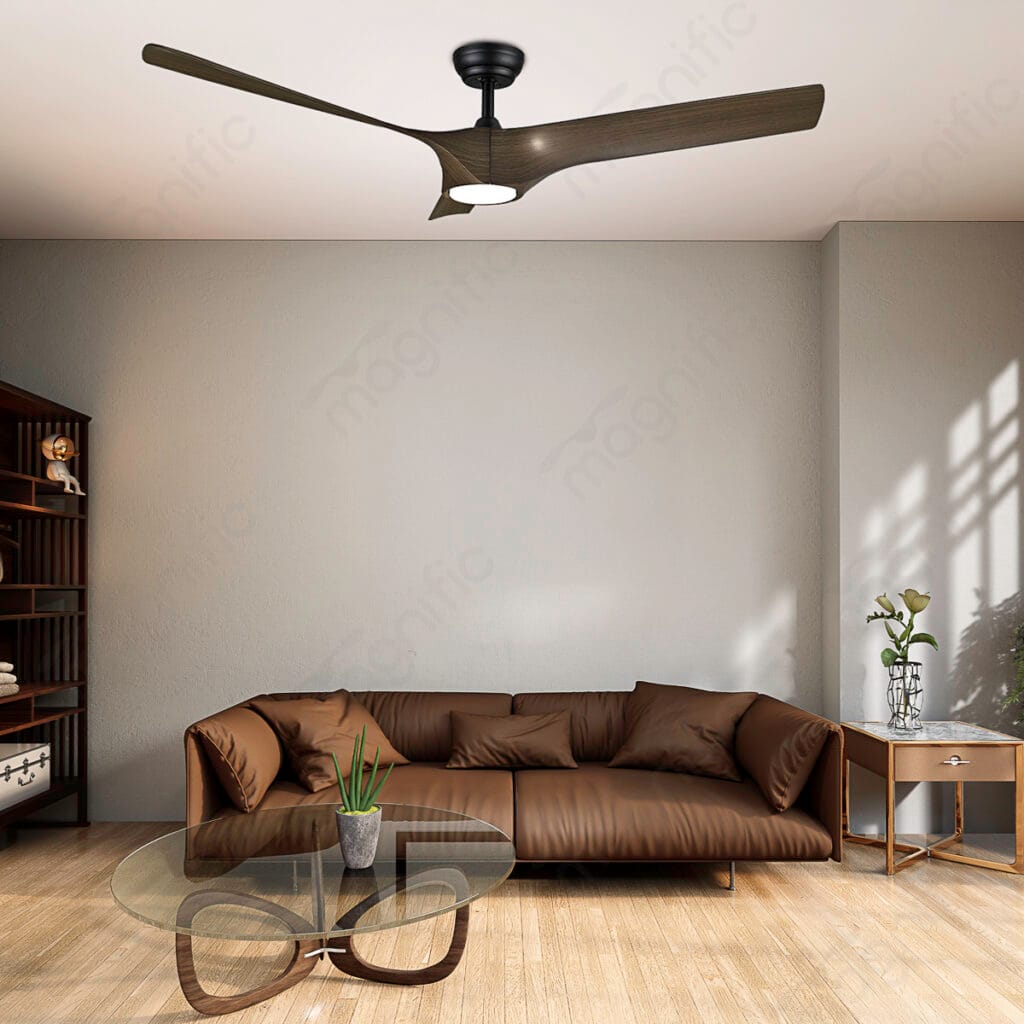 Falcon - 56" Designer Fan With Light and Remote Control - Premium ...