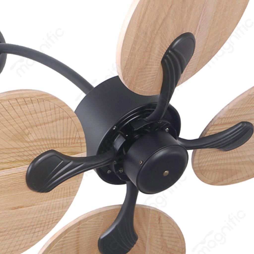 Opus Wall - 34" Wall Fan with Natural Wooden Blades