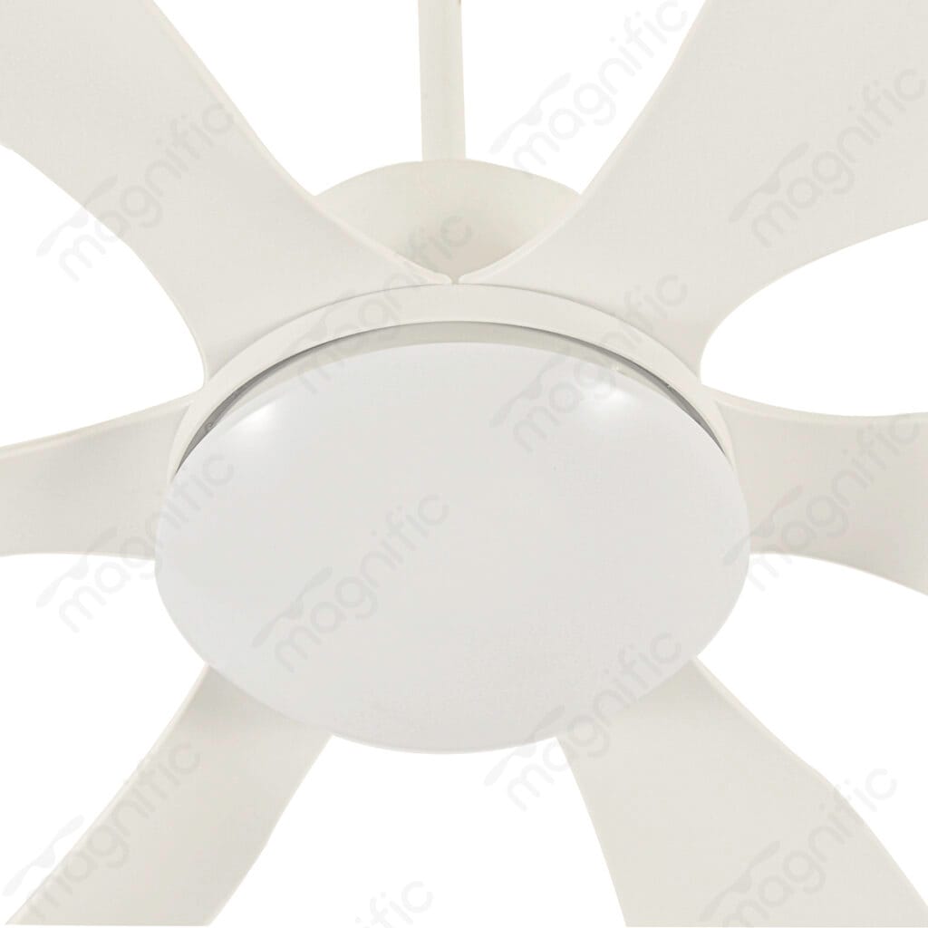 Radar - 66" Modern DC Motor Ceiling Fan with Light and Remote Control