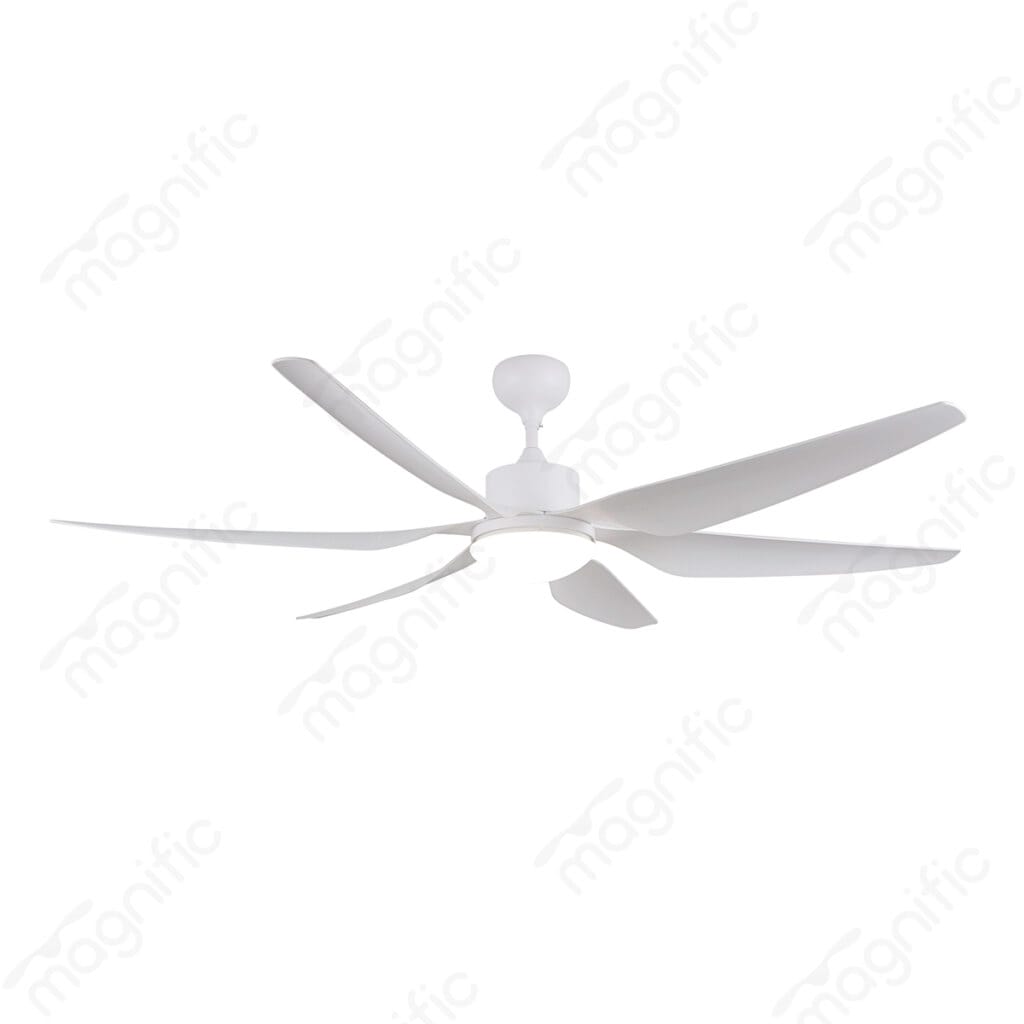 Radar - 66" Modern DC Motor Ceiling Fan with Light and Remote Control