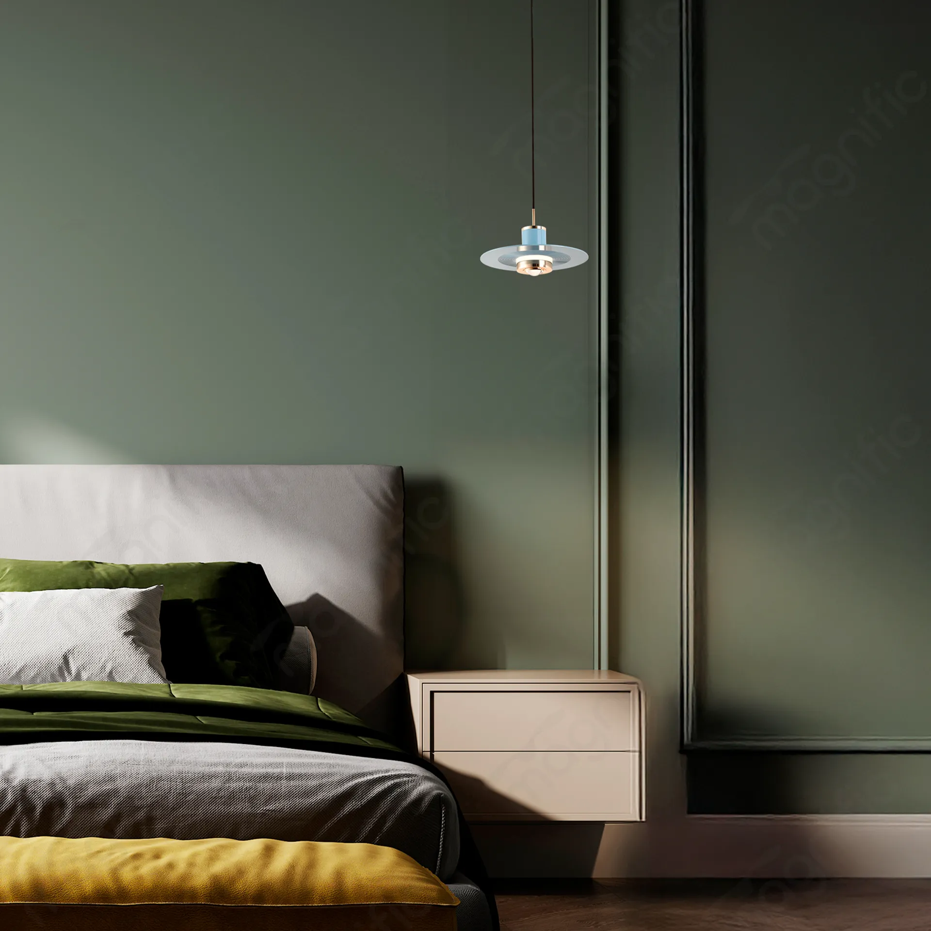 Modern Unique Lighting with Multiple Color Options (MHL-022)