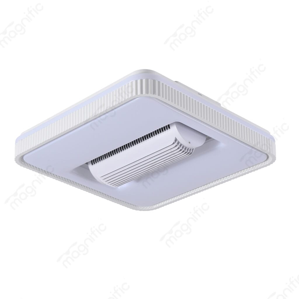 Nova mini - Sleek Bladeless Ceiling Fan with Dimmable LED Light