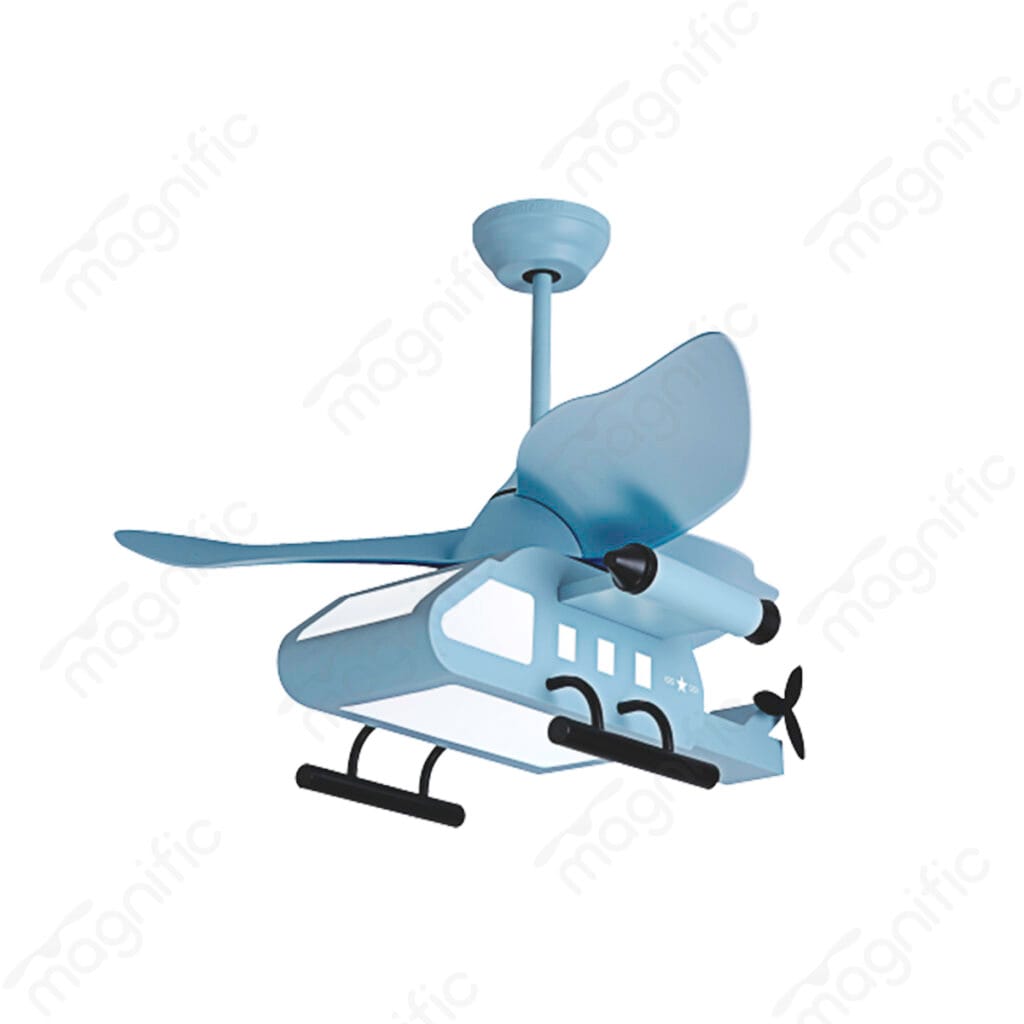 Aviator - 36" Helicopter Ceiling Fan with LED Light for Kids Rooms
